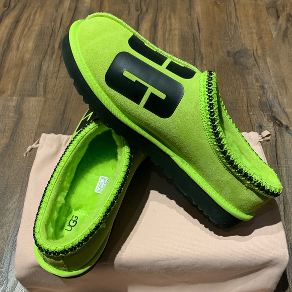 UGG | Shoes | Ugg Tasman Neon Mens Slippers Limited Edition | Poshmark